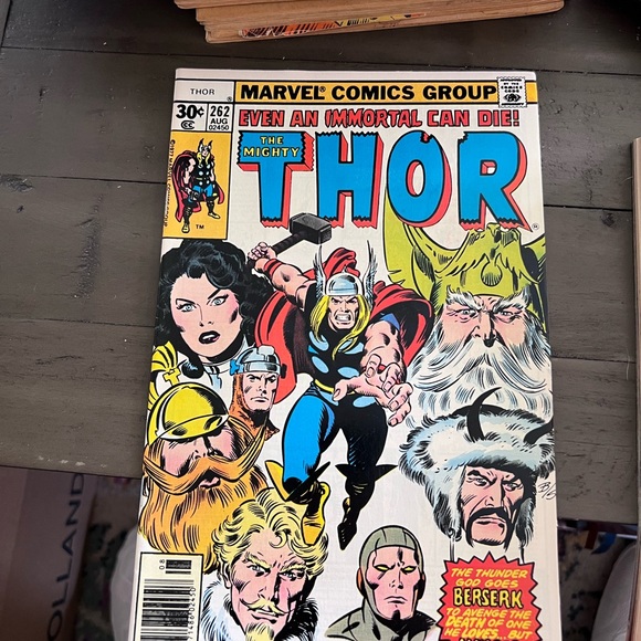 Marvel | Other | Marvel Thor Comic Cover Red Blue Yellow | Poshmark